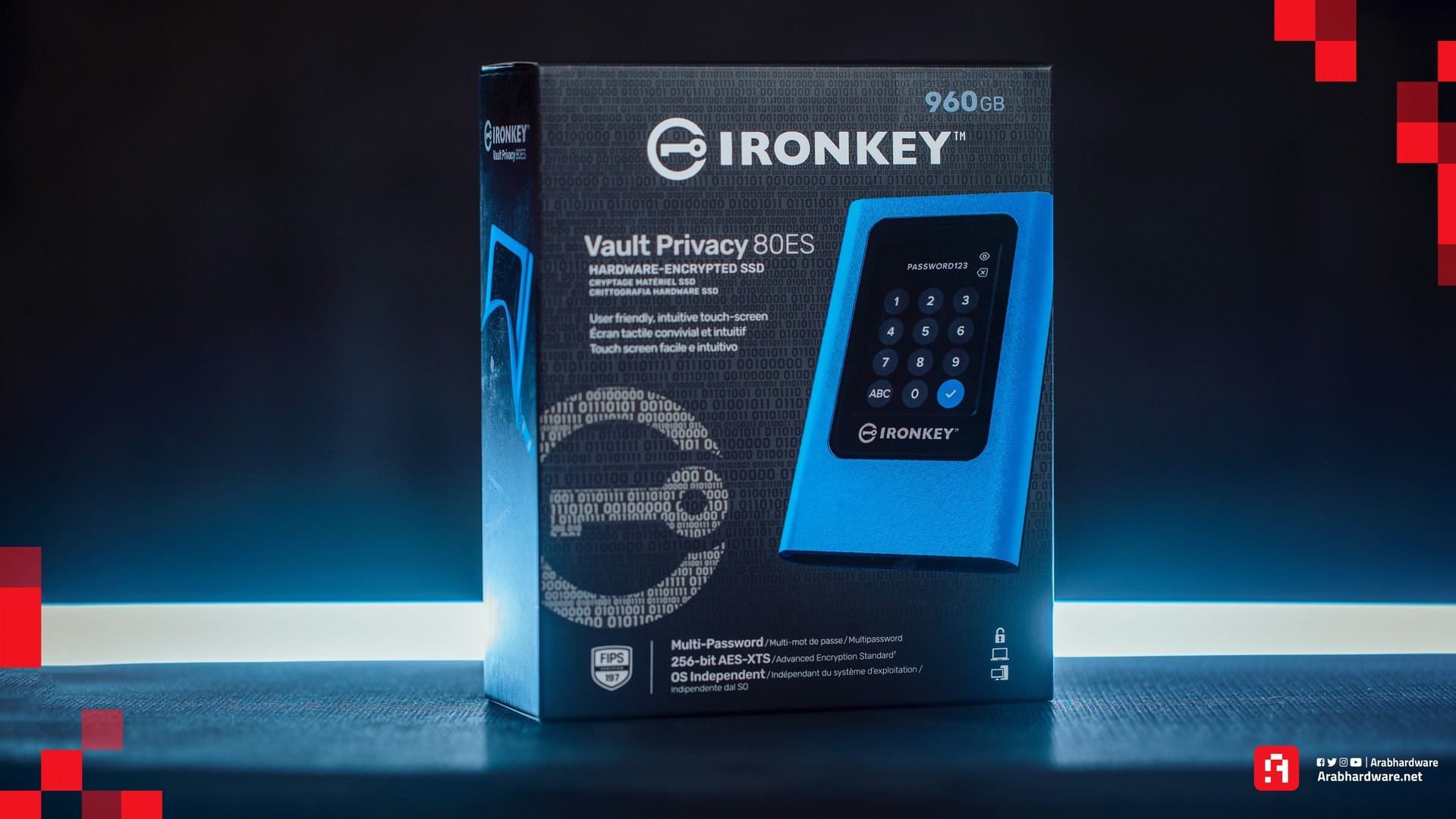 تجربة الـ SSD المشفر Kingston IronKey Vault Privacy - Arabhardware