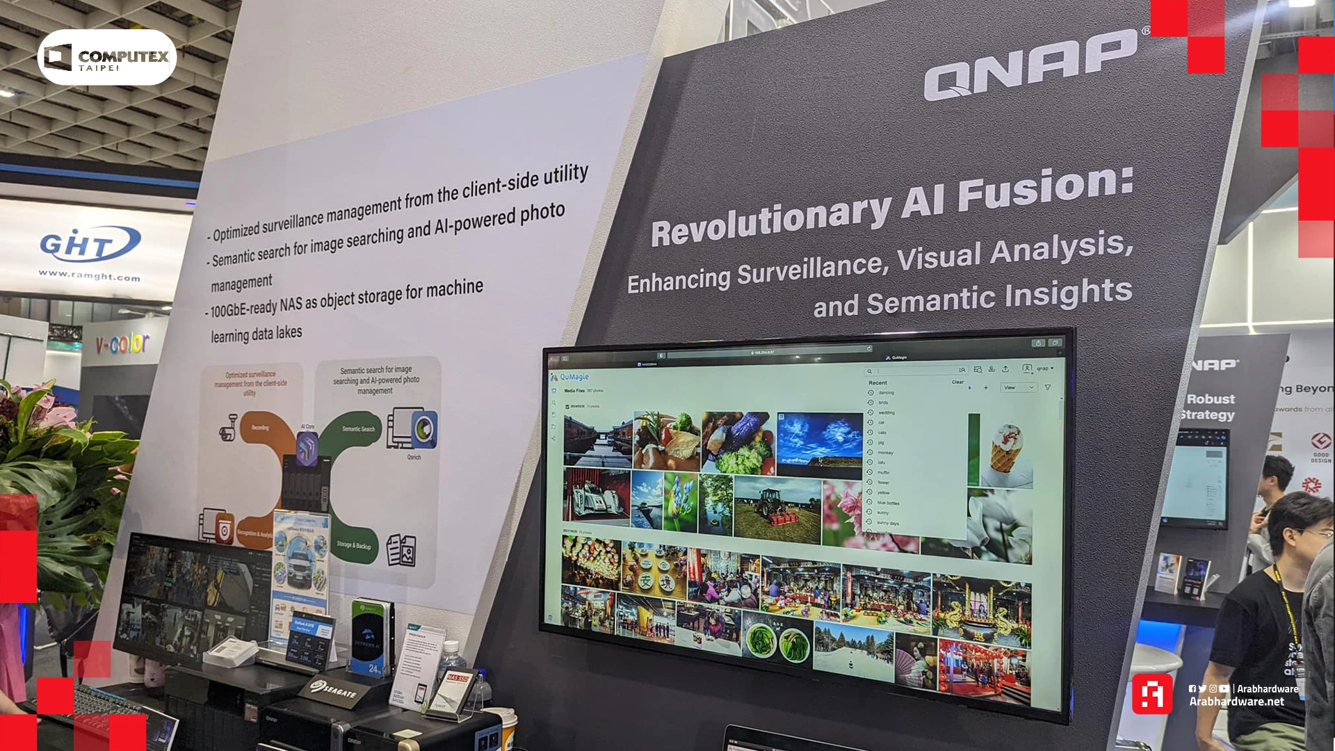 Computex 24: شركة QNAP تعرض أحدث منتجاتها مع حلول الذكاء الاصطناعي - Arabhardware