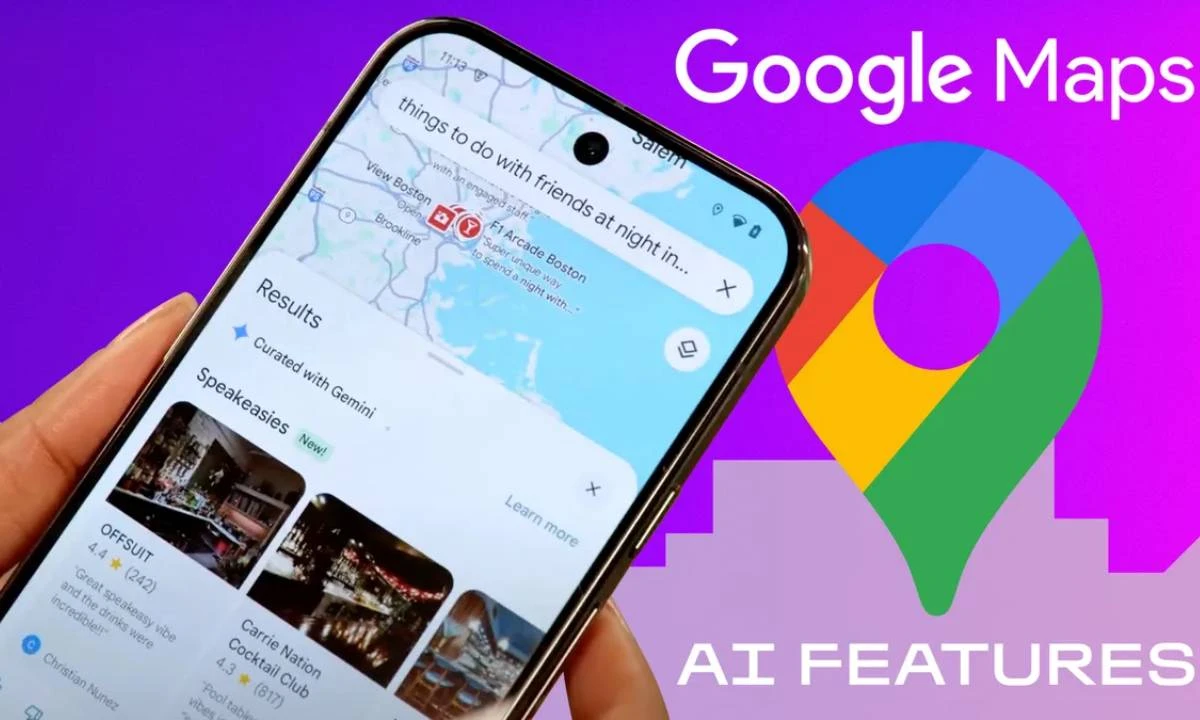 ميزات خرائط جوجل بالذكاء الاصطناعي الجديدة مدعومة من نموذج Gemini - Arabhardware