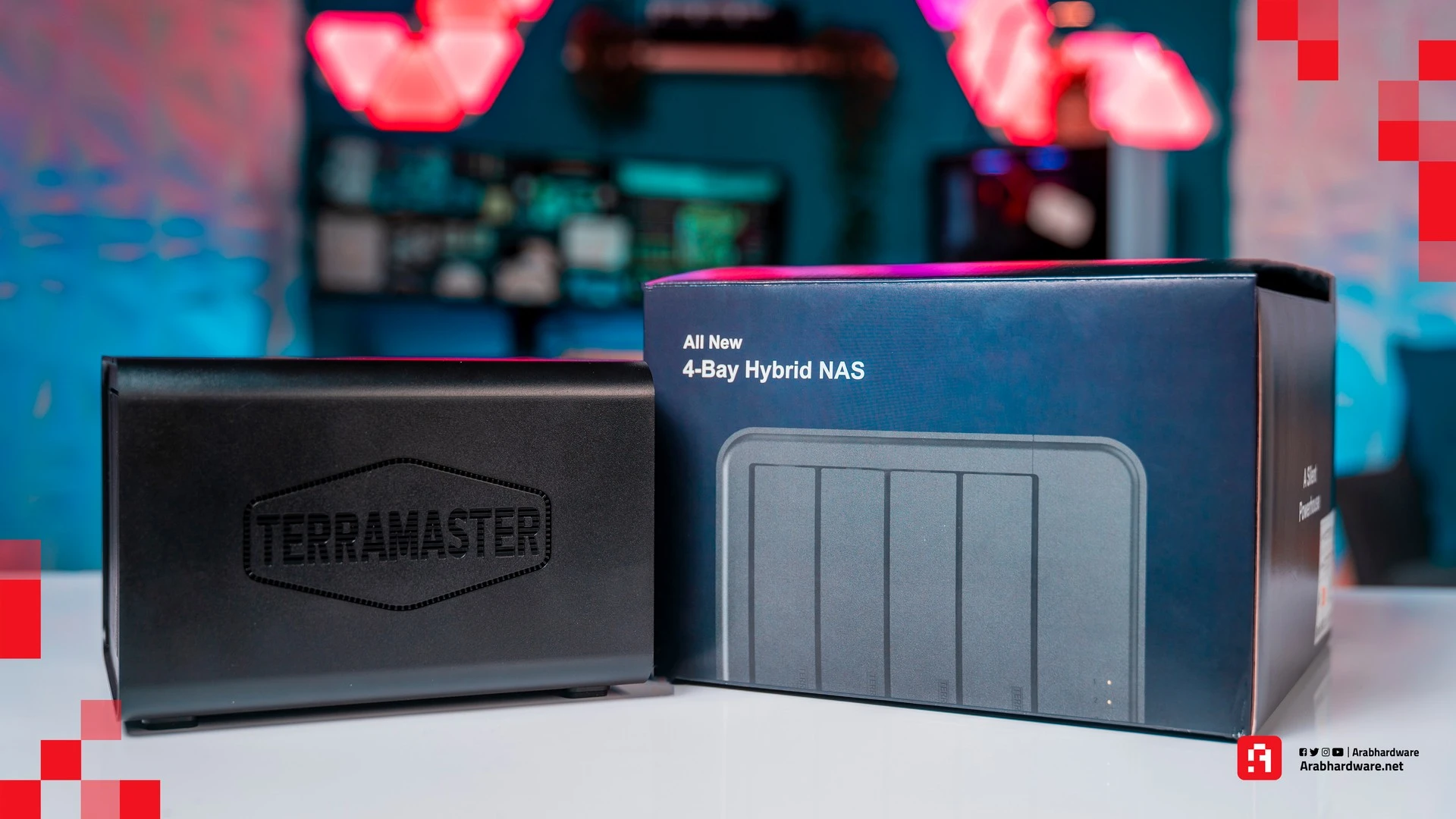 مراجعة جهاز TerraMaster F4-424 Max - Arabhardware