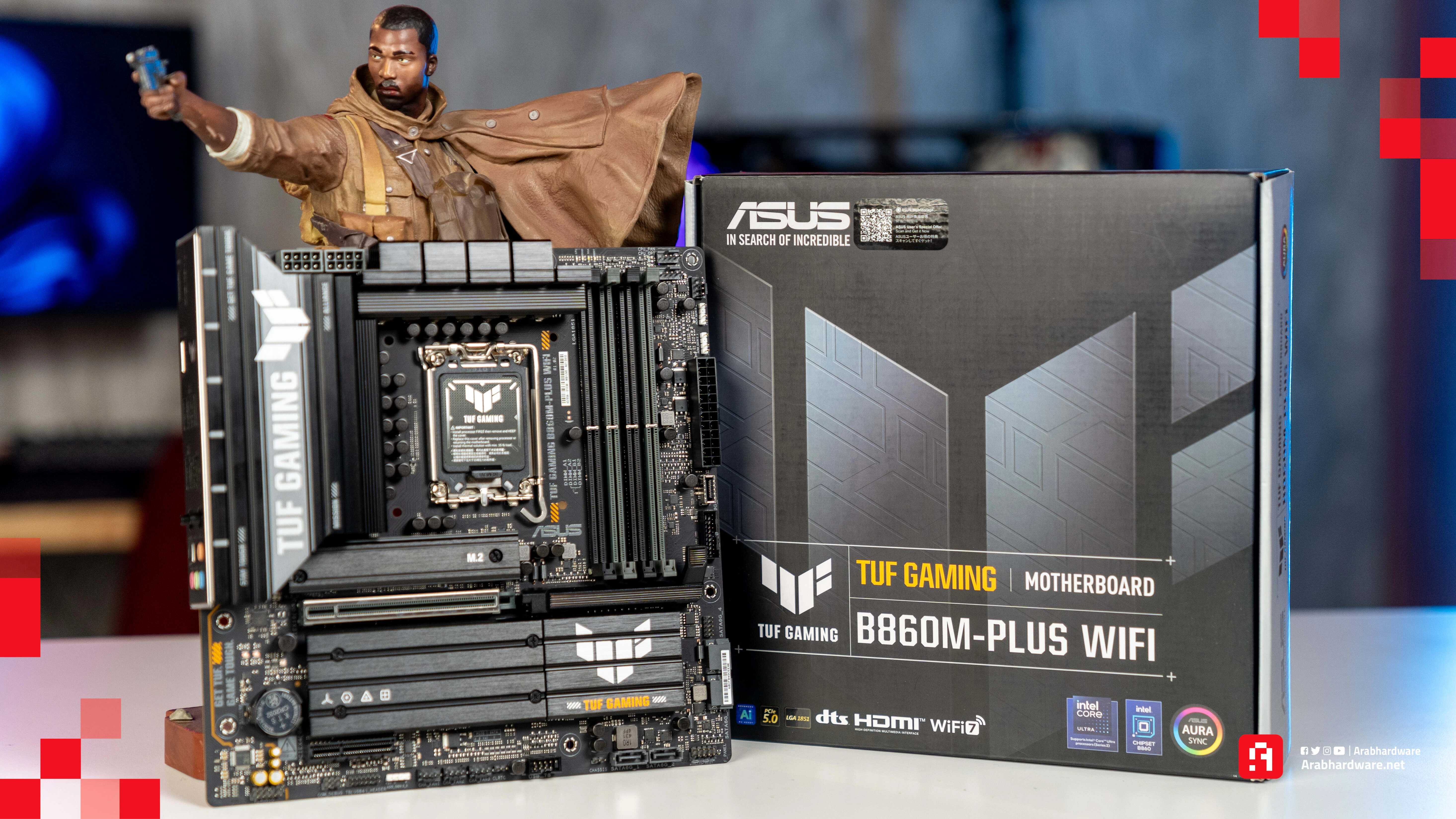 مراجعة اللوحة الأم ASUS TUF GAMING B860M-PLUS WIFI - Arabhardware