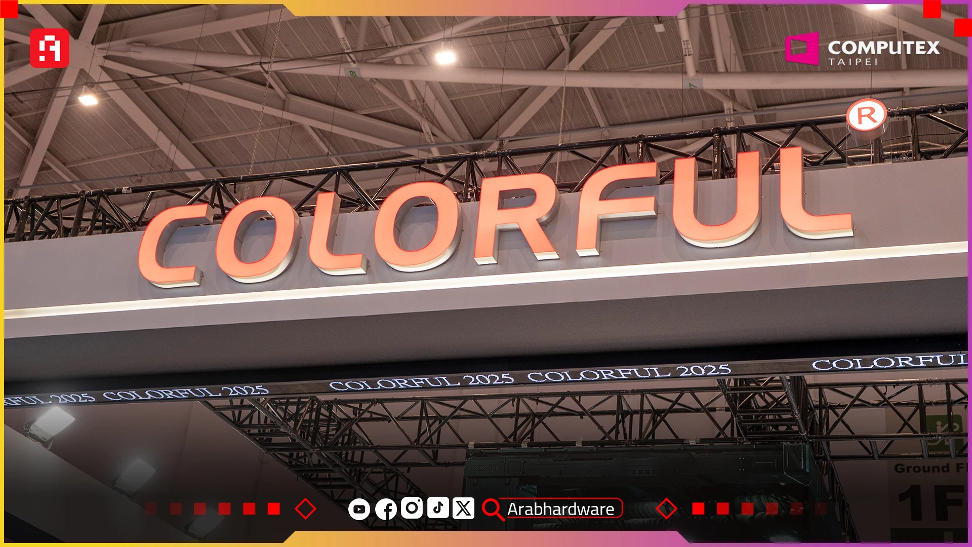 Computex25: شركة COLORFUL تكشف عن نخبة ابتكاراتها في عرض مبهر - Arabhardware