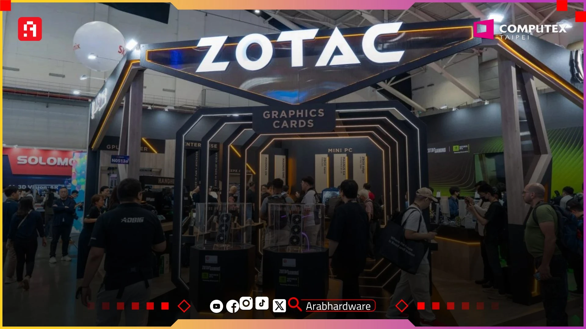 Computex25: تجربة المستخدم أولًا، استعراض لأهم ما رأيناه في جناح ZOTAC ...