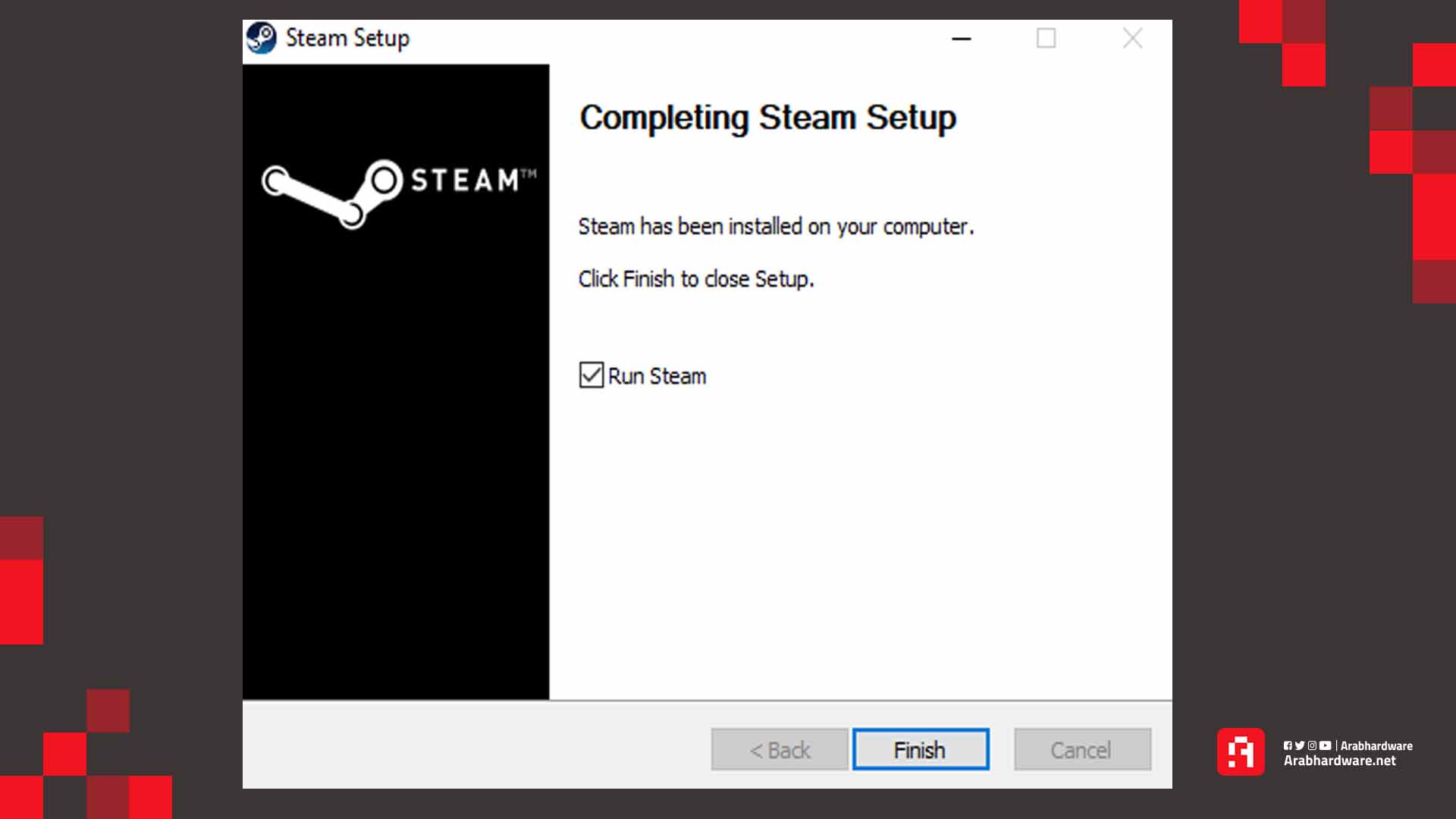 تعرف على كيفية تحميل مشغل متجر Steam من الموقع الرسمي. - عرب هاردوير