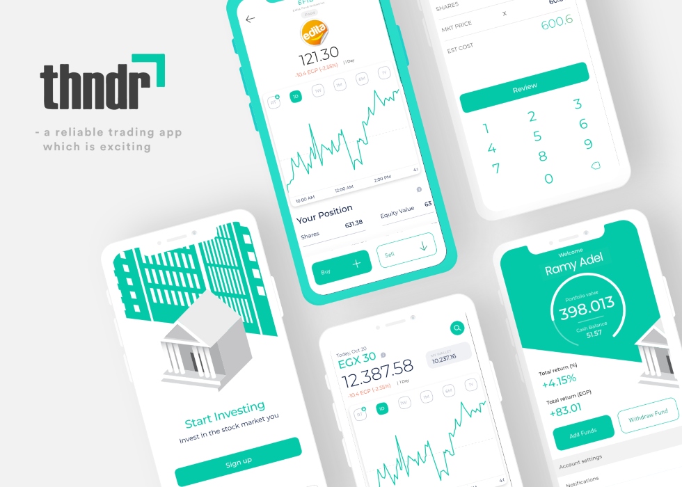 كل ما يهمك عن Thndr تطبيق البورصة المصرية الأول - Arabhardware